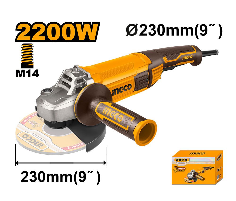 Անկյունային Հղկիչ (Բալգարկա) 230Մմ, 2200W