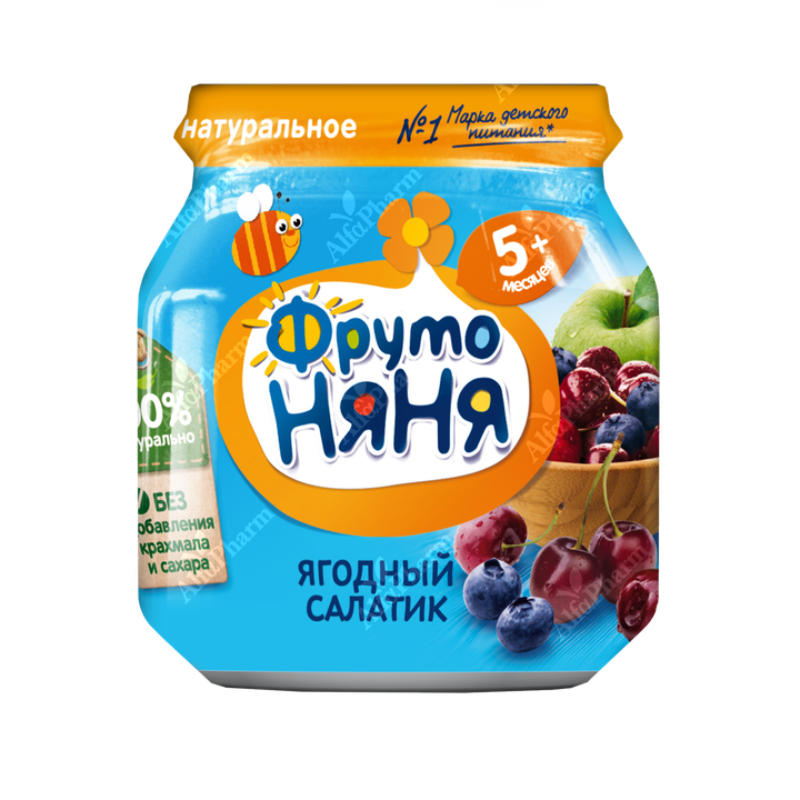 Ֆրուտոնյանյա խյուս հատապտղային աղցան 5 ամսականից 100գրամ