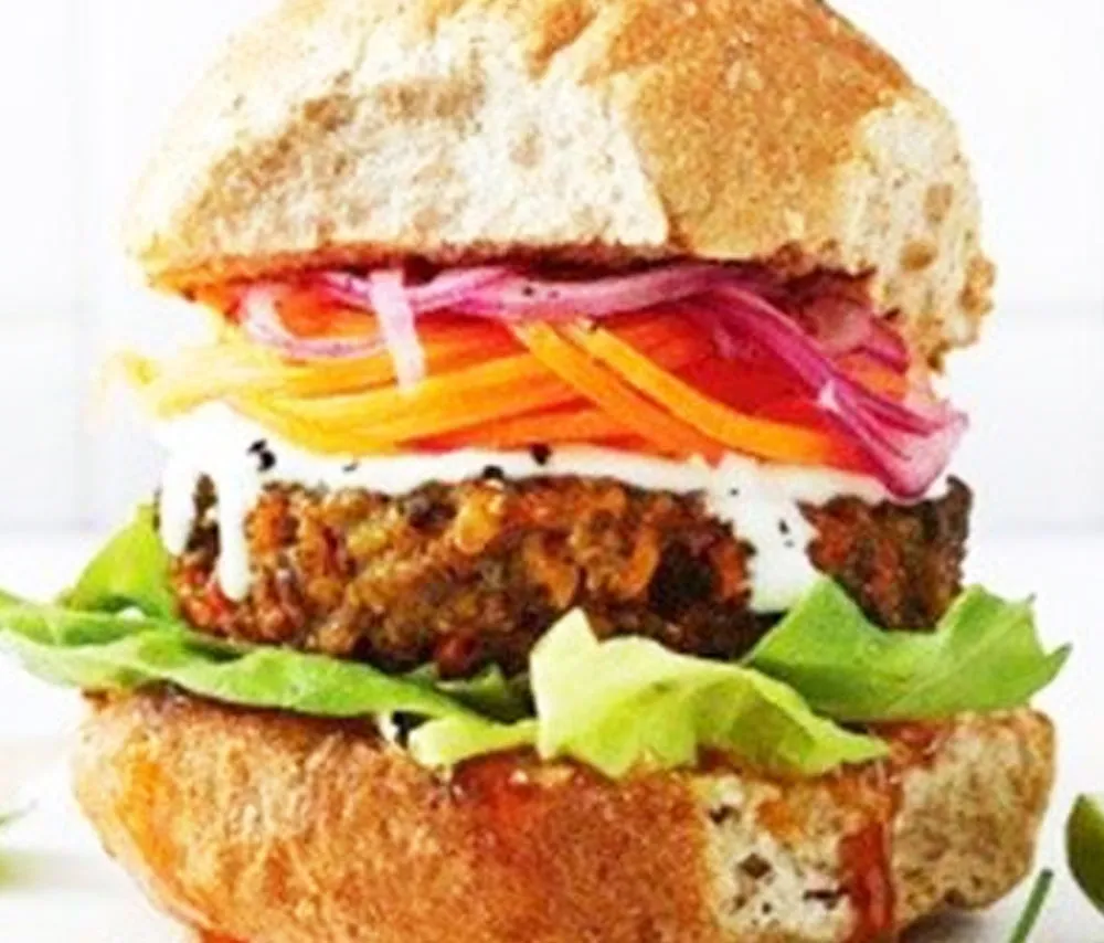 Indian burger Flavours of India