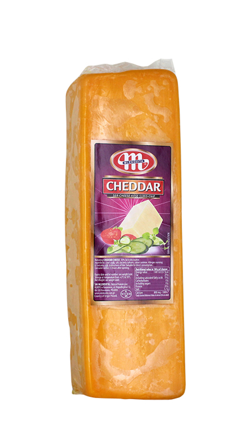 Cheddar cheese "Mlekovita Cheddar"