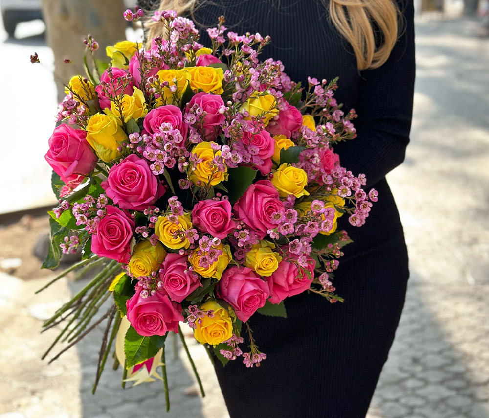 Ծաղկեփունջ N001 Cataleya Flowers