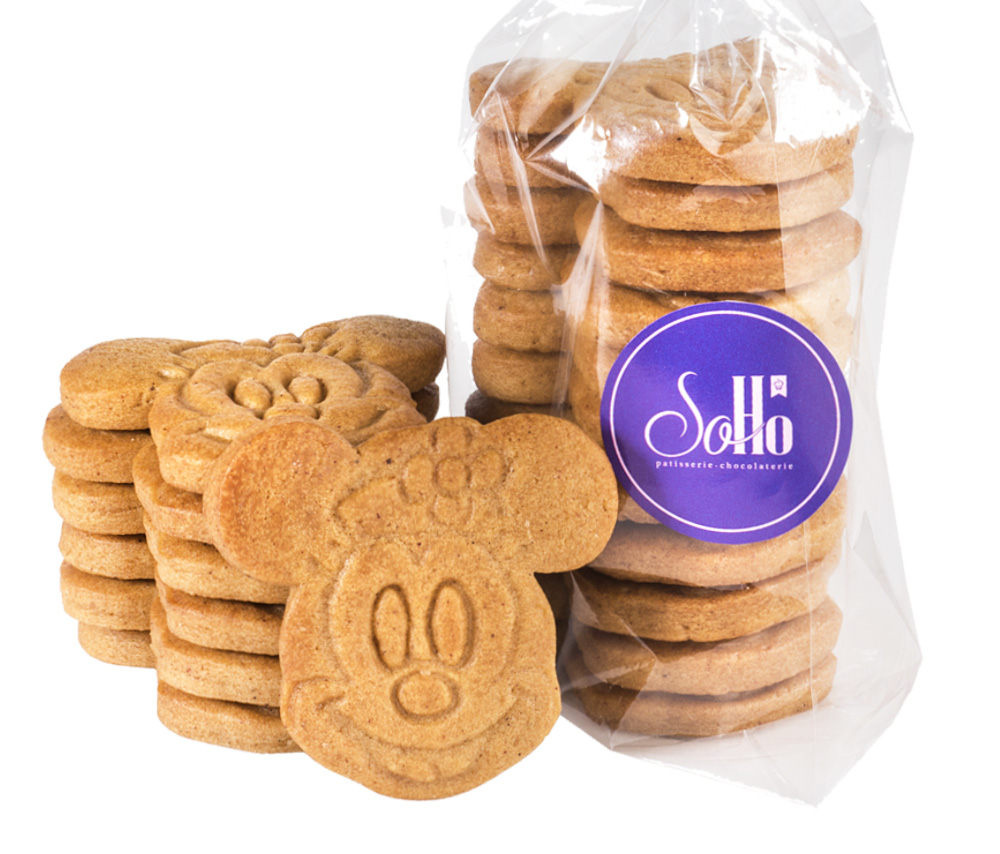 Թխվածքաբլիթ կոճապղպեղով Minnie Mouse